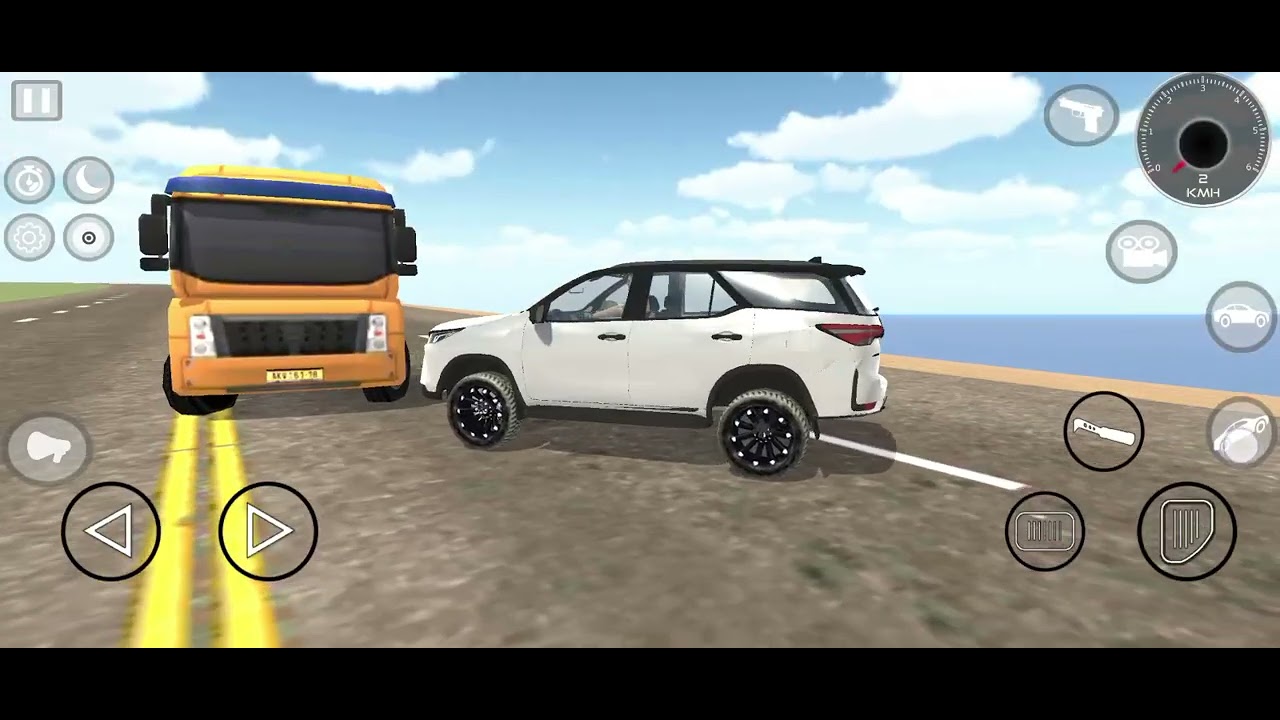 tyotyo fortuner racing 🏎️ game fortuner palti kila diya #shortsfeed # ...