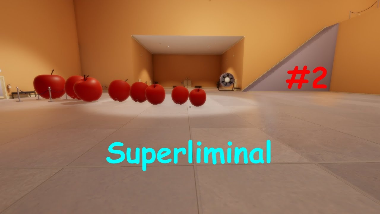 Superliminal #2 / бесконечные яблочки - YouTube