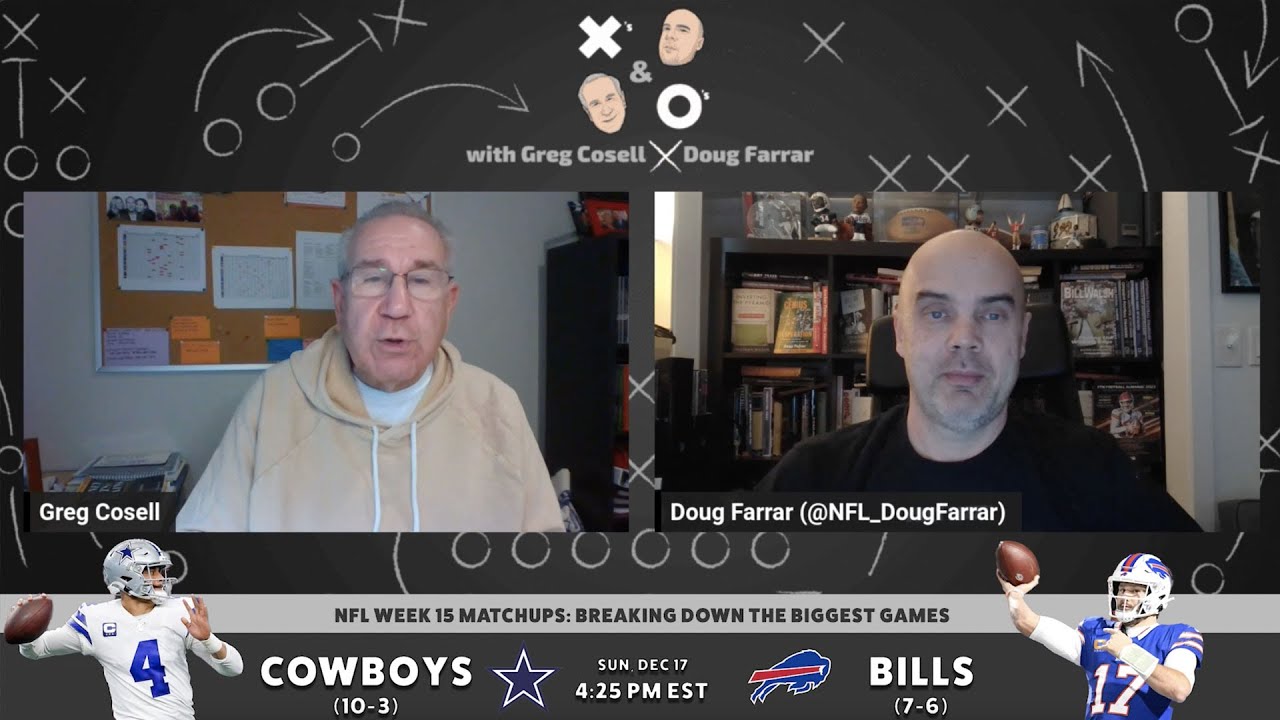 The Xs and Os: Greg Cosell and Doug Farrar preview Week 15’s biggest ...