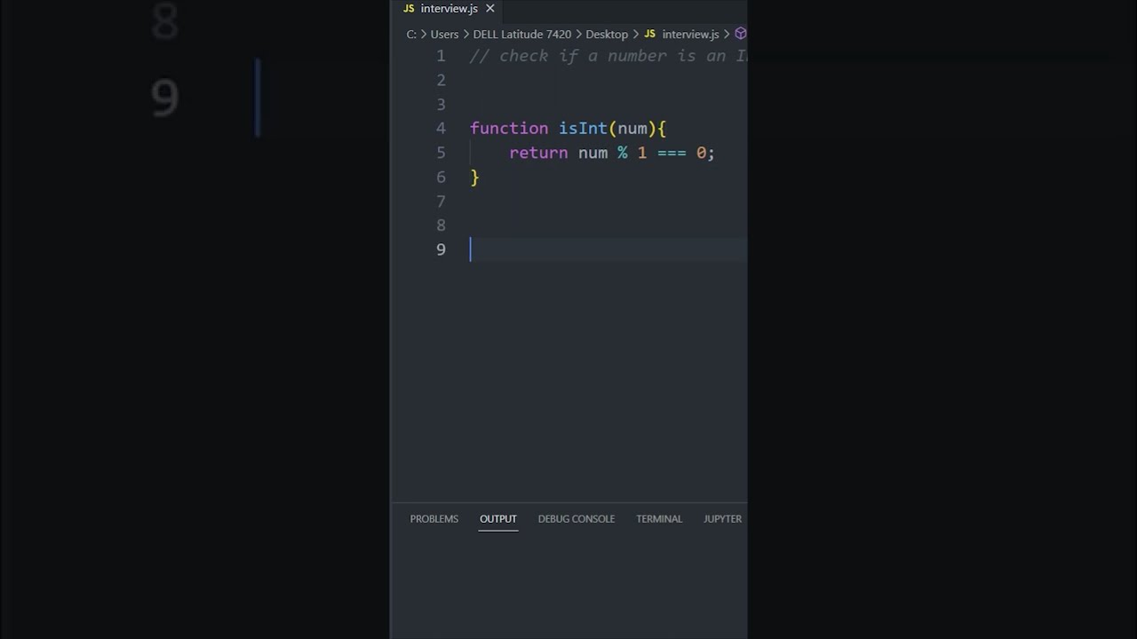 Check If A Number Is Float Or Integer In JavaScript YouTube Check If A Number Is Float Or Integer In JavaScript YouTube