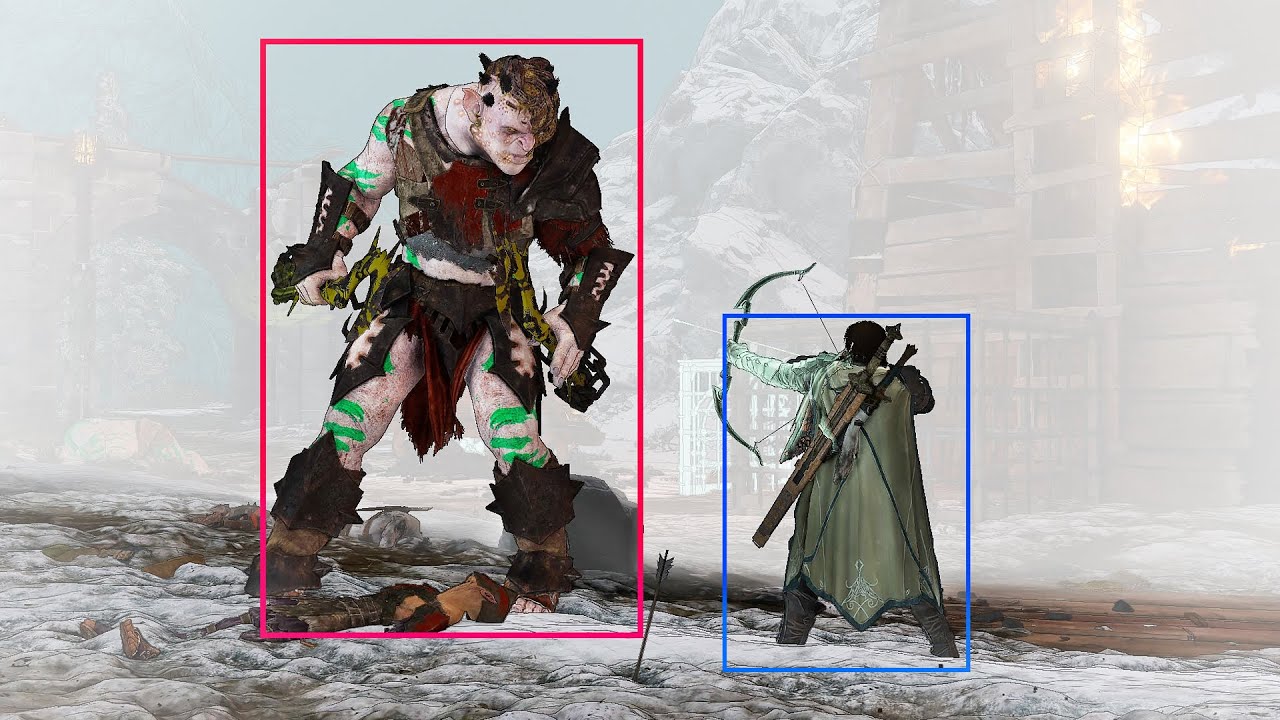VERY LARGE ORC! HUNT & CAPTURE OF THE SUPER GIANT! SHADOW OF WAR - YouTube
