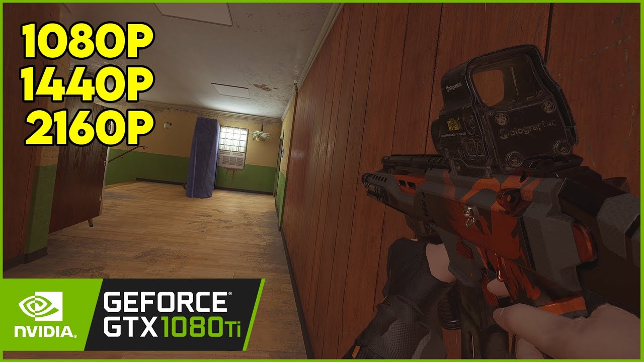 GTX 1080 Ti | Rainbow Six Siege (1080p, 1440p & 4K Competitive settings ...