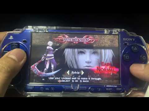 Metallic Blue PSP SLIM 2001 (Game Showcase No.2) - YouTube