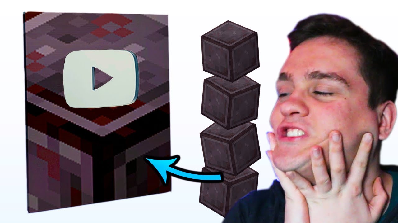 NETHERITE PLAY BUTTON REVEALED? - YouTube