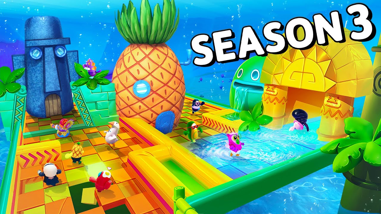 SEASON 3 Gameplay is SUPER FUN!! 😍 - Fall Guys WTF Moments #1 (Season 3 ...