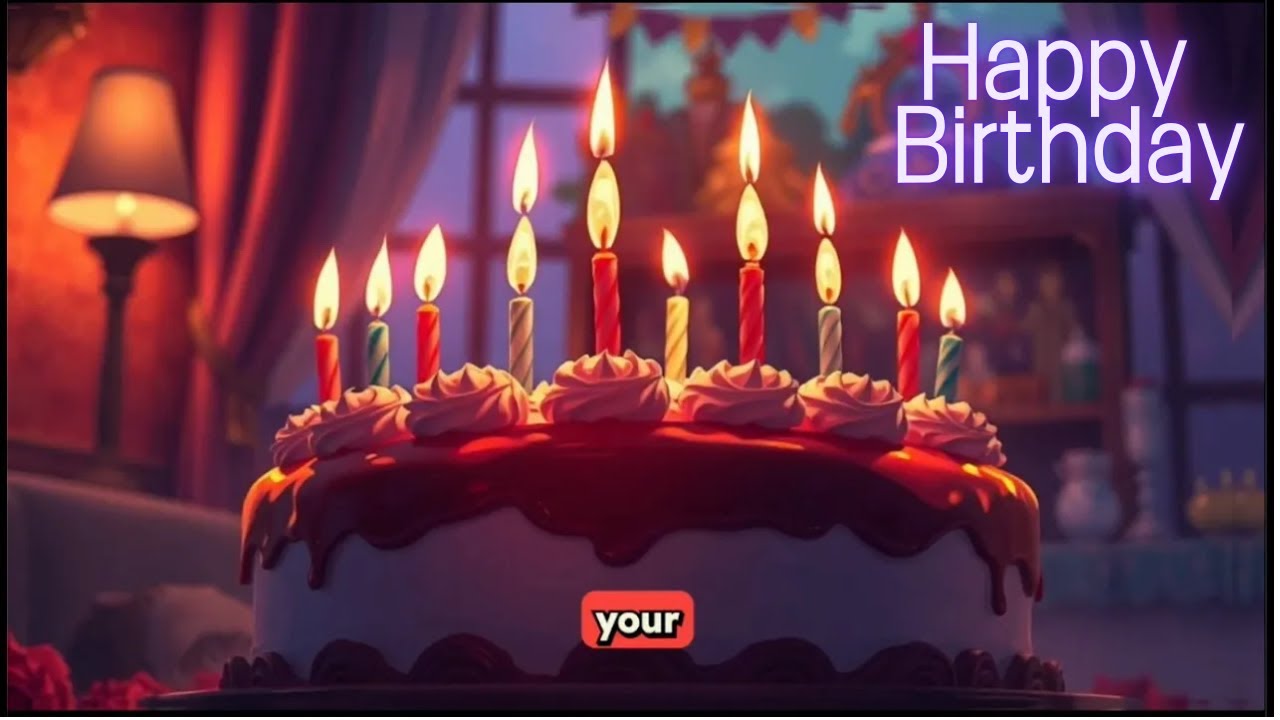 Happy Birthday song Lo-fi #happybirthday #birthdaycelebration #happy # ...