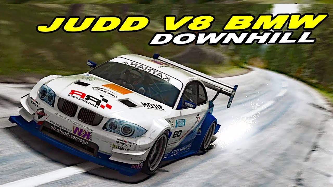 12000RPM!! RaceRoom Hill Climb Legend Georg Plasa's Judd V8 BMW 134 ...