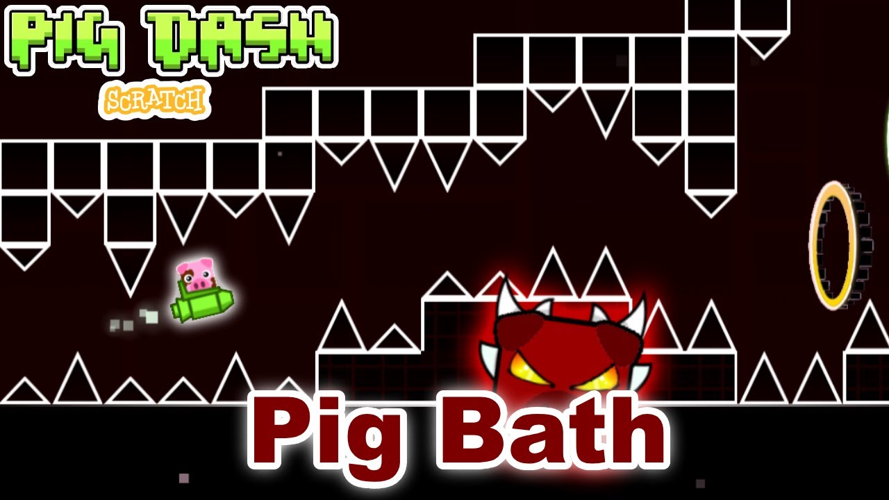 Pig Bath 100% - Pig Dash SCRATCH - YouTube