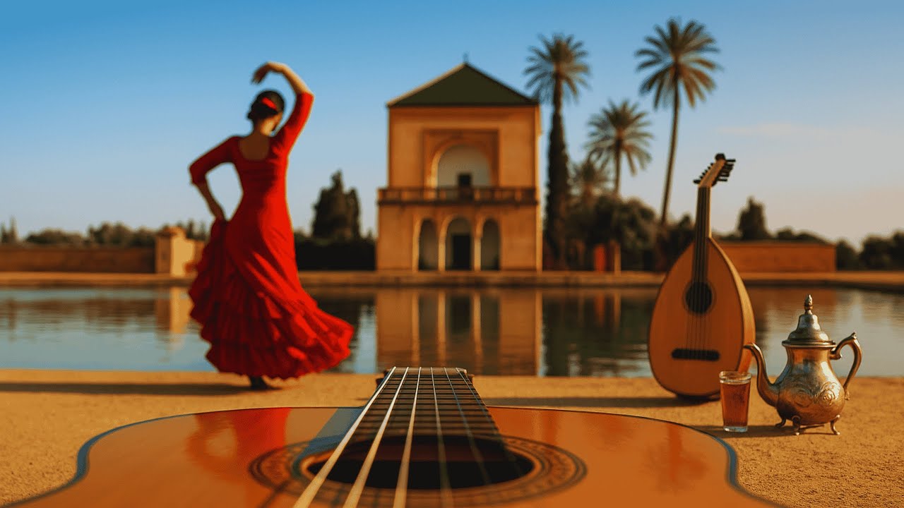 Spanish Guitar & Arabic Oud – Best Romantic Flamenco Instrumental for ...