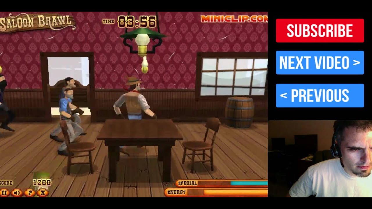 Bar Fight Video Game - Saloon Brawl - YouTube