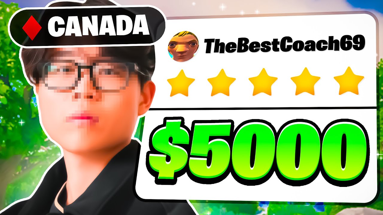 FNCS WINNER Going UNDERCOVER as a BOT with Fortnite Coach... - YouTube