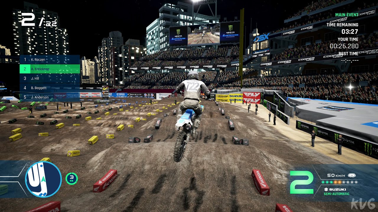 Monster Energy Supercross 4 - San Diego (San Diego Stadium) - Gameplay ...