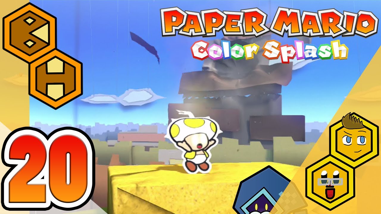 Merlon Plays - Paper Mario Color Splash Gameplay Part 20 - Brohive ...