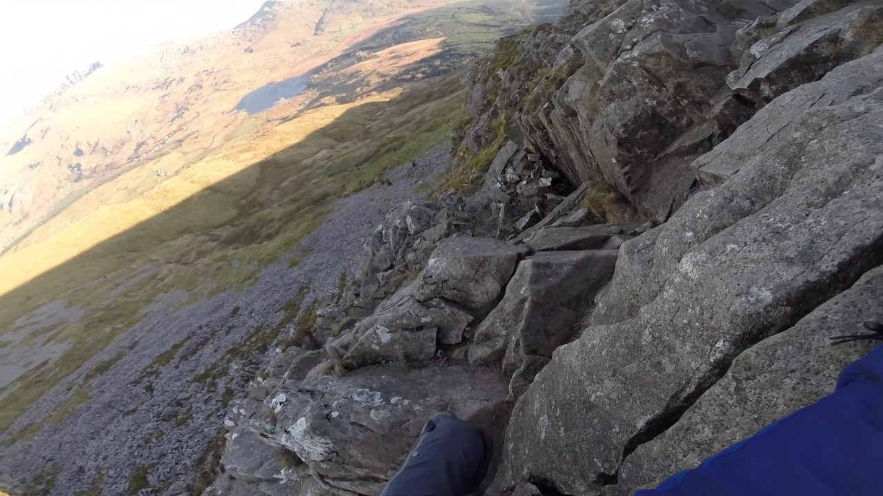 Nantlle Ridge Scramble - YouTube