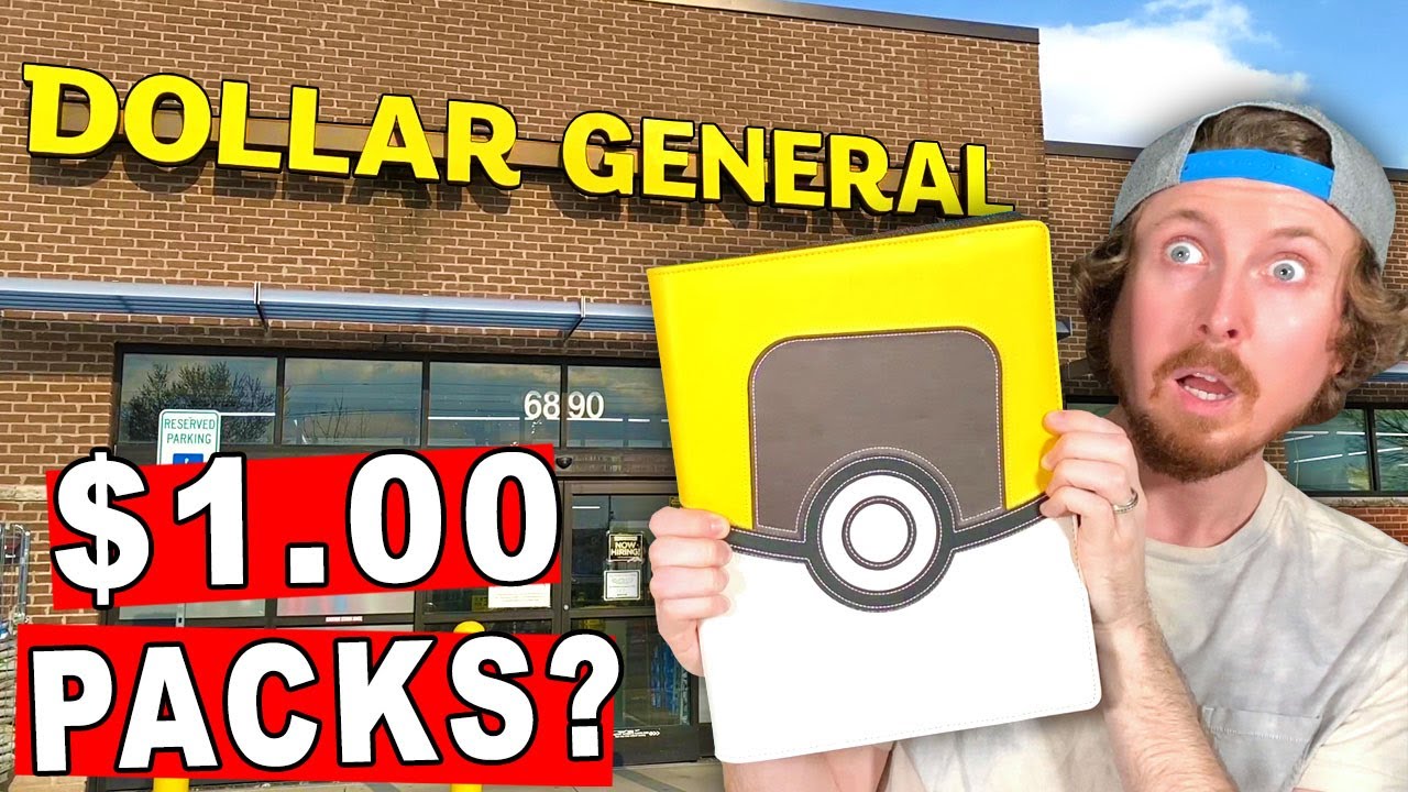 Searching DOLLAR GENERAL for $1 PACKS of Pokemon Cards For My *COSMIC ...