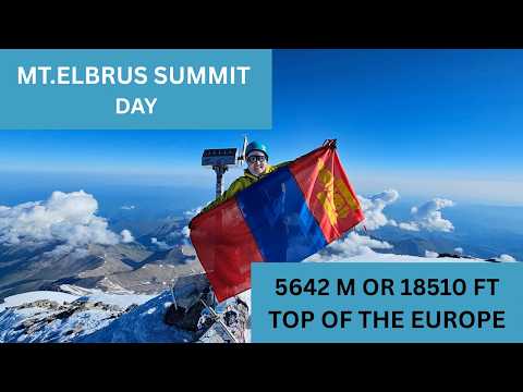 We Summited Mt. Elbrus (18,510 ft) 7/11/2025 – Near Falls, No Water, Pure Emotion