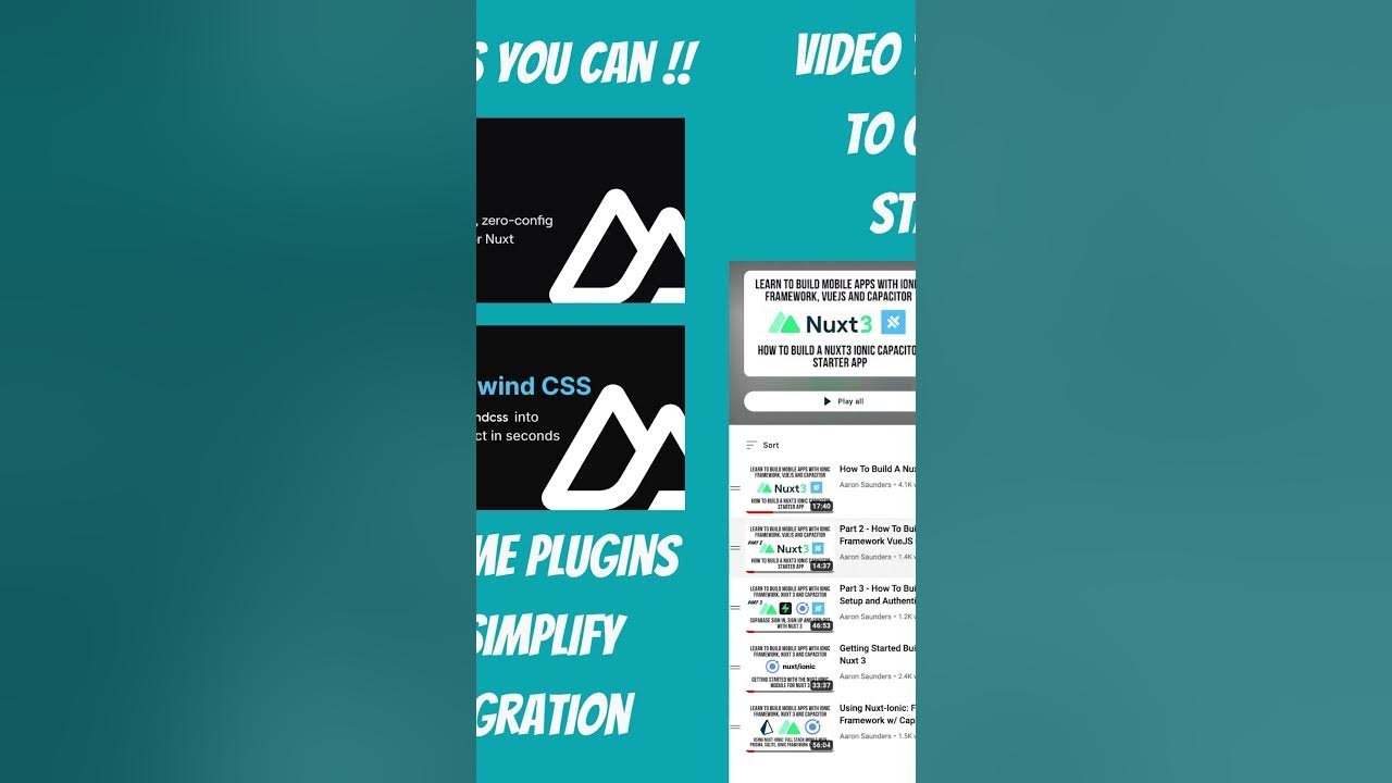 Can You Do This With Nuxtjs Thats Why Ionic Framework Is Awesome Youtube
