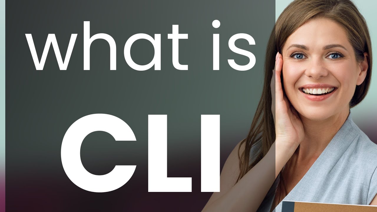 Cli — meaning of CLI - YouTube
