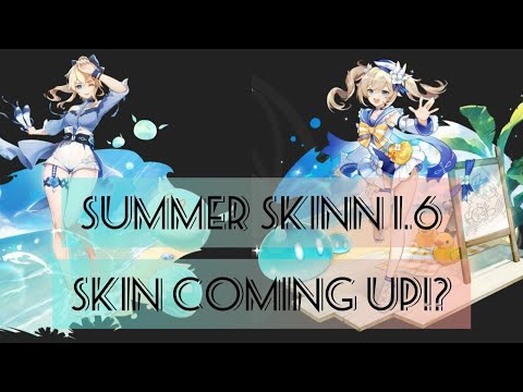 Outfits 1.6!? | Summertime Outfits | Barbara and Jean | Genshin Impact