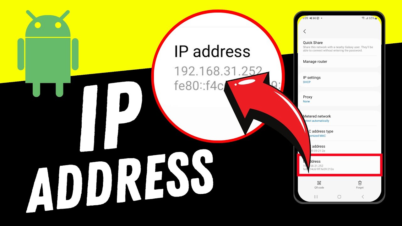 How to find your IP ADDRESS on Android Phone (2024) - YouTube