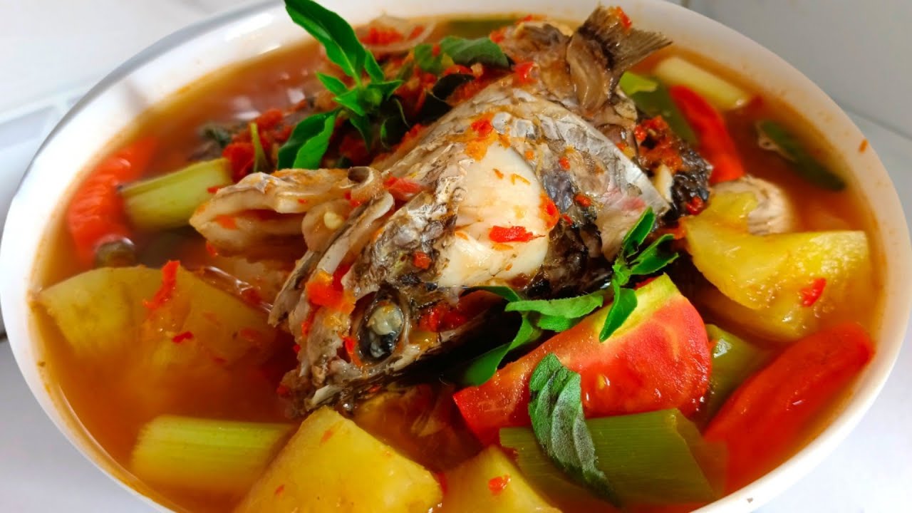 ASLI PALEMBANG RESEP PINDANG IKAN GABUS PEDES ASIN GURIH ENAK BANGET ...