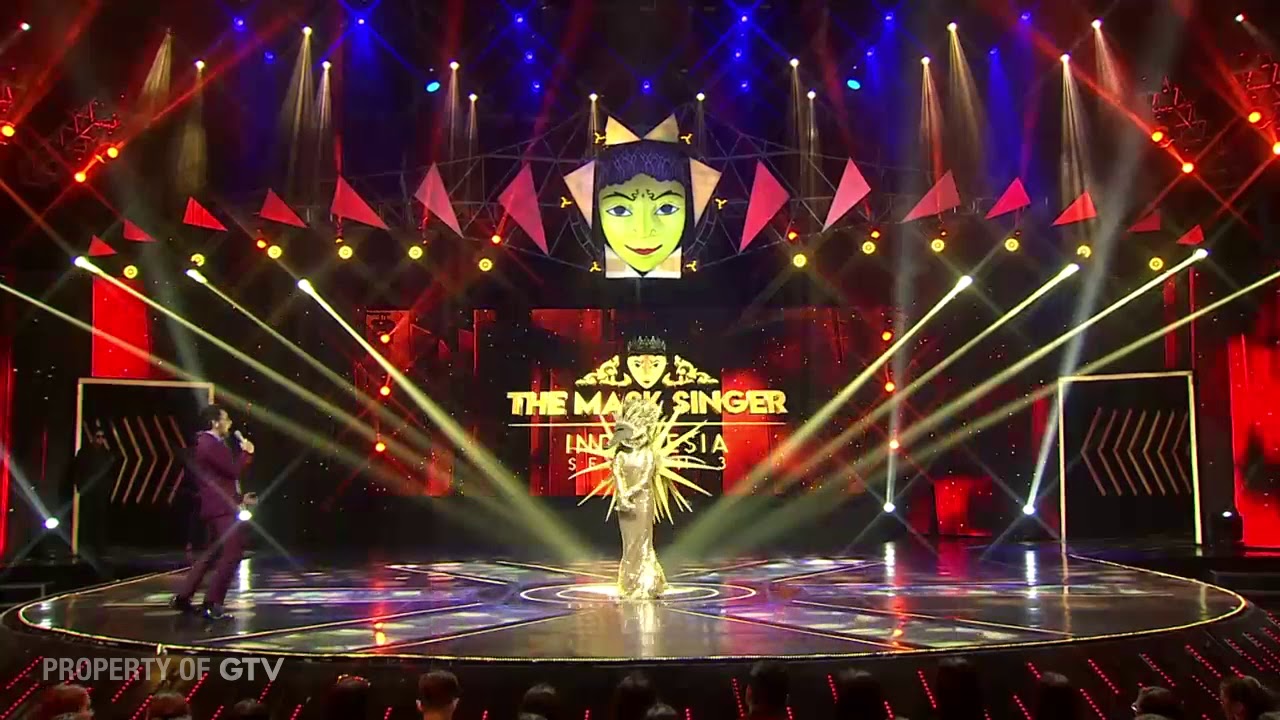 Versace On the Floor - Nci Landak | The Mask Singer Eps 9 (5/7) - YouTube