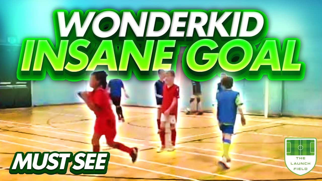 Unbelievable Kid Genius Scores Insane Futsal Goal - Must See - YouTube