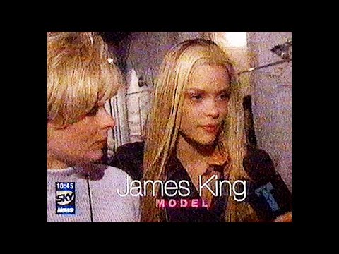 Jamie Kind AKA James King Model Profile 1996 (Fashion TV) Jeanne Beker ...