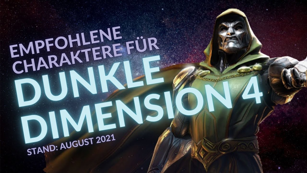 Unsere Charakterempfehlung für DD4 - Stand August 2021 - MARVEL Strike ...