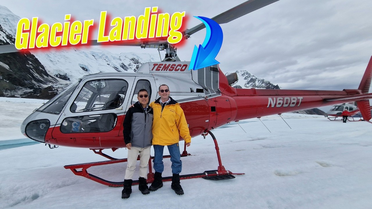 Denali Helicopter Tour with Glacier Landing (Temsco) - YouTube