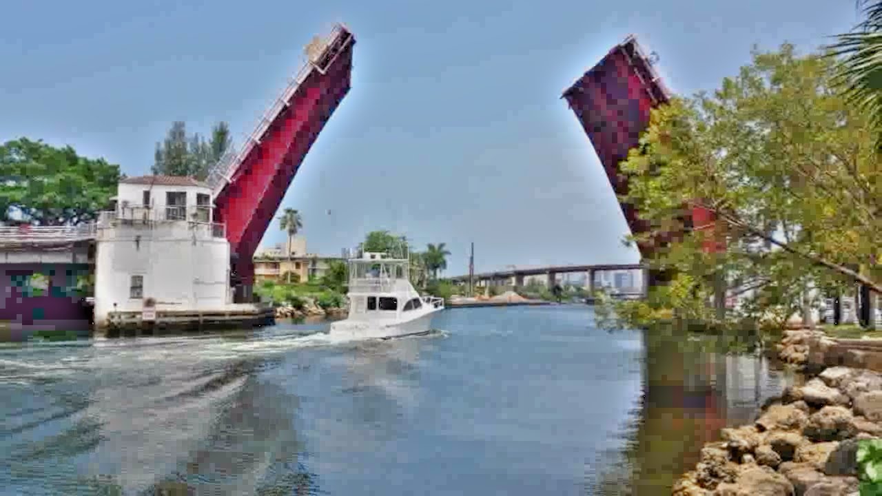 Old Drawbridge Opening - YouTube