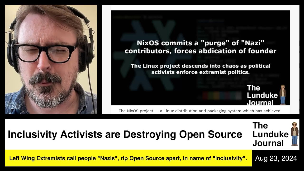 Inclusivity Activists are Destroying Open Source - YouTube