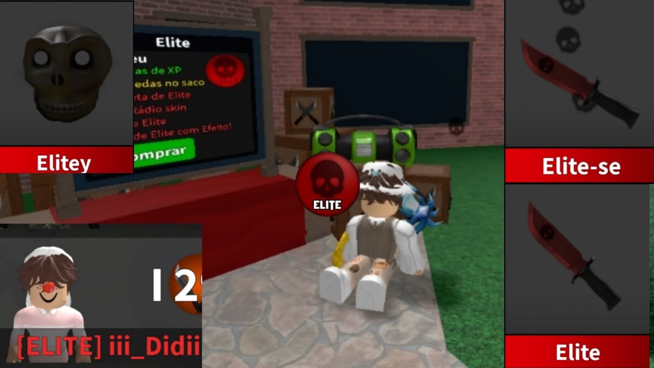 Comprei Elite no Murder Mystery 2 - YouTube