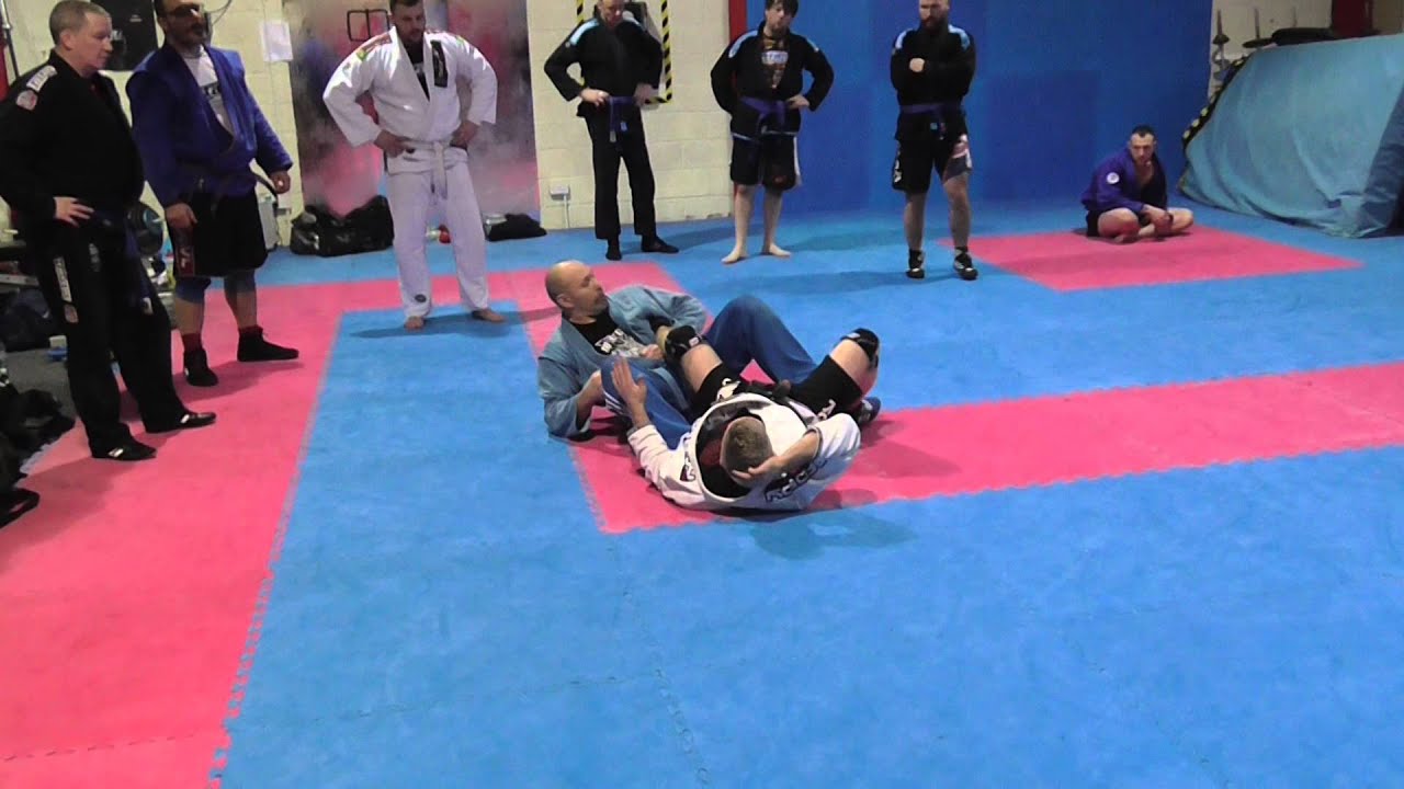 14 Cross Ankle Pick into Ankle Lock and Hip Lock - YouTube