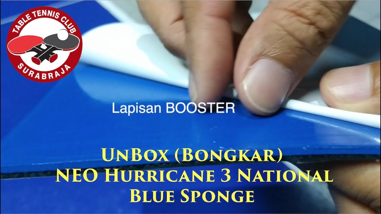 The Amazing Neo Hurricane 3 National Blue Sponge - YouTube