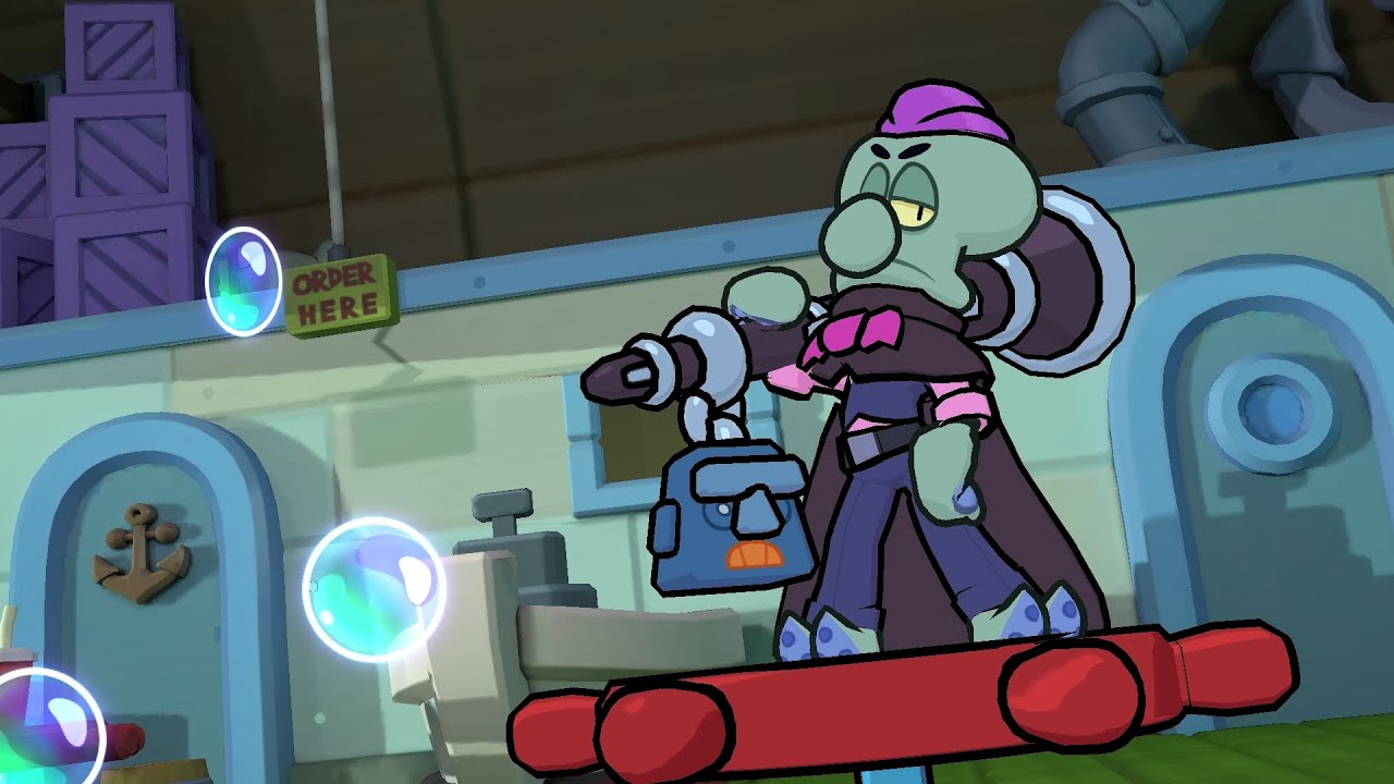 *New* BRAWL STARS × SPONGEBOB Squidward Mortis skin! 🐙 - YouTube