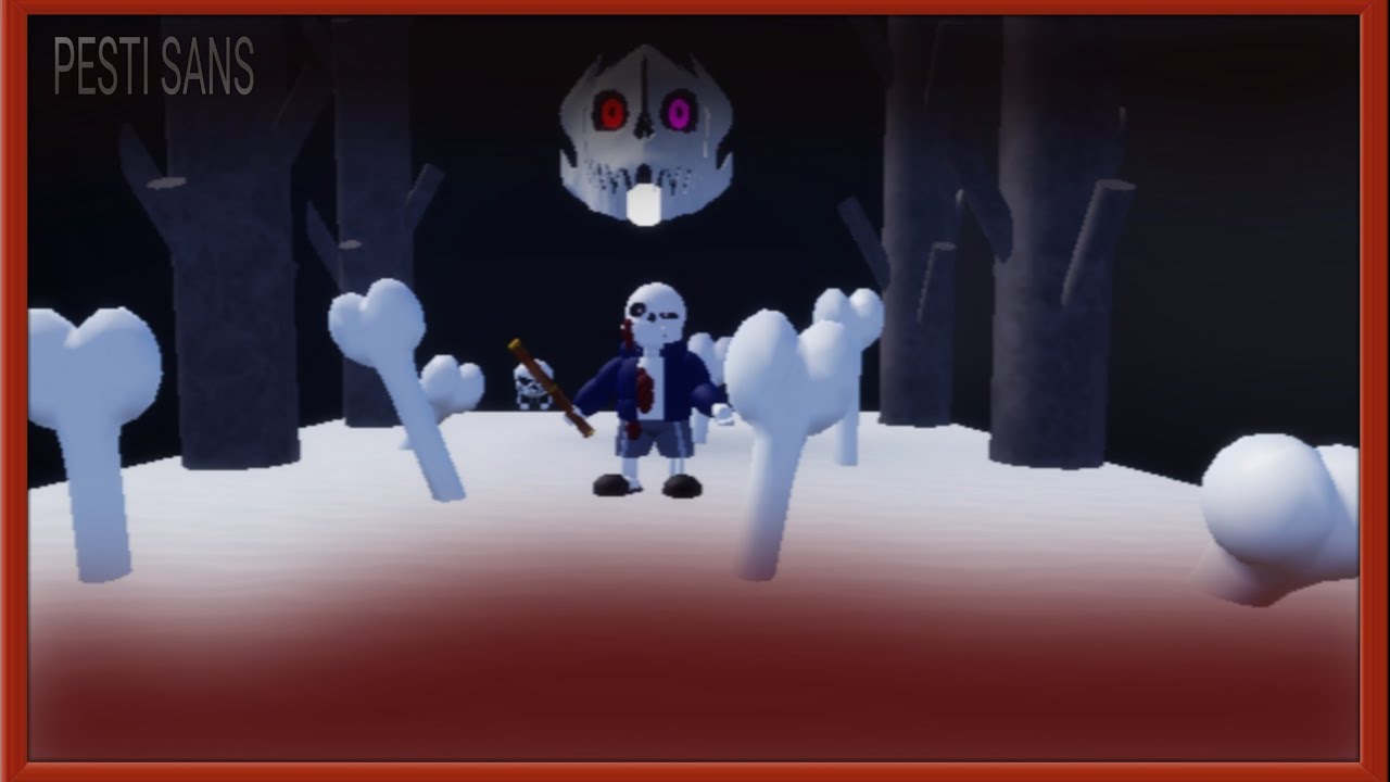 undertale lost reset the new event character pesti sans - YouTube