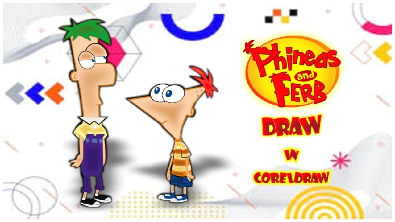 How to Draw Phineas and Ferb | Drawing Tutorial|How To Draw Phineas ...