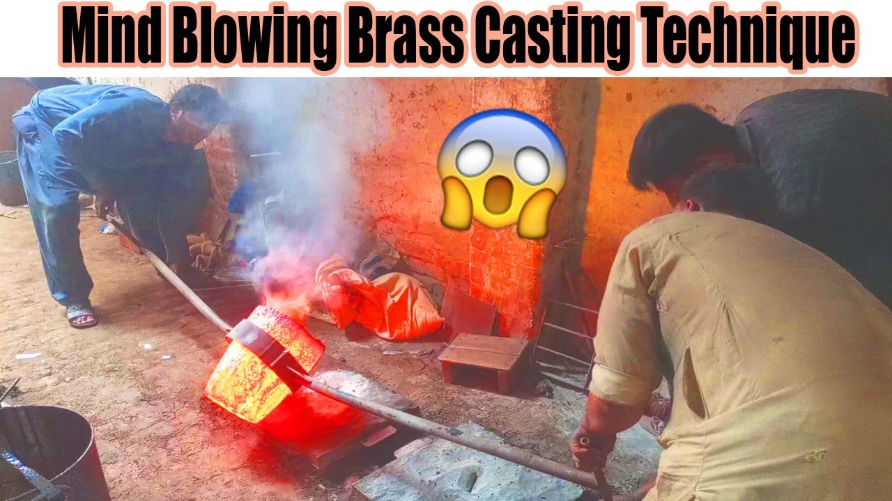 This Amazing Brass Casting Technique Will Blow Your Mind/ # ...
