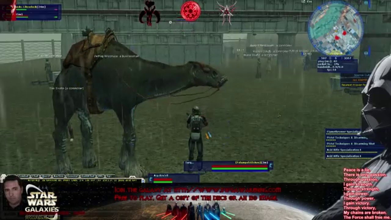 SWG Bounty Hunting Jedi - Target is Josef - YouTube