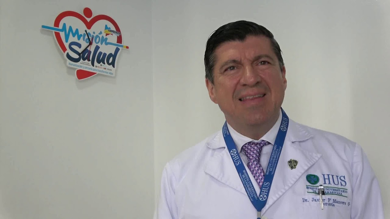 Saludo Dr. Javier Fernando Mancera García Gerente del Hospital - YouTube