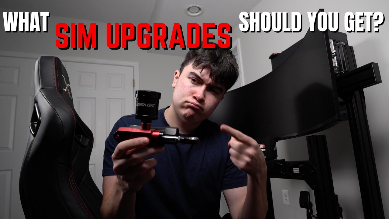 5 Must Have Sim Racing Upgrades! - YouTube