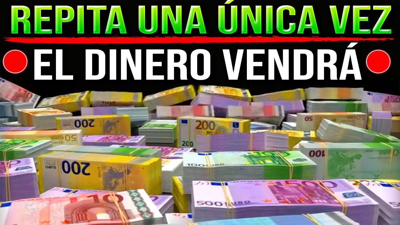 DI SÓLO 1 VEZ: “YO DETERMINO” y ¡mucha RIQUEZA llegará a tu vida! - YouTube