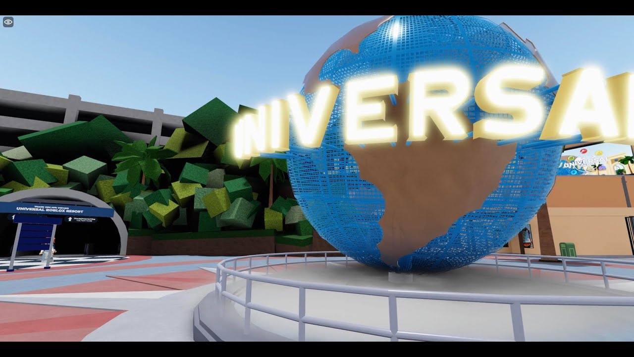 A Day at Universal Roblox - Christian and Griffin - YouTube