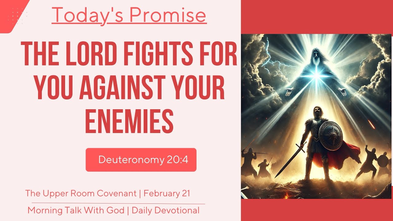The Lord Fights for You Against Your Enemies | Ps. Reena | Daily ...
