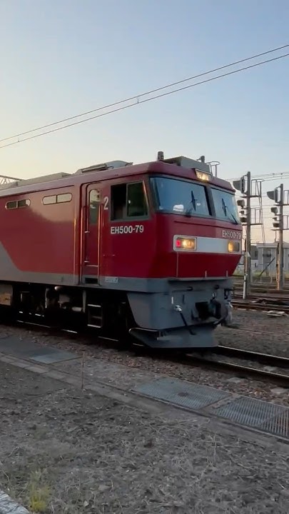 EH500-79 金太郎 機関車交換移動 2025/6/9 青森信号所 #eh500金太郎 - YouTube