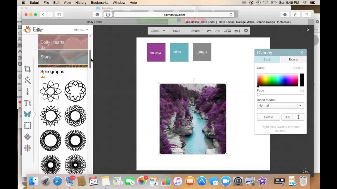 How to create a mood board for your website colors and branding. - YouTube