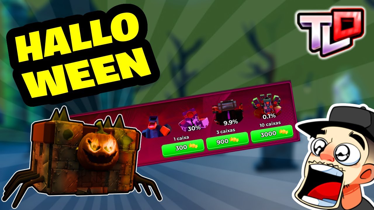 COMO SOLAR O EVENTO HALLOWEEN em Toilet Legacy Tower Defense | Roblox # ...