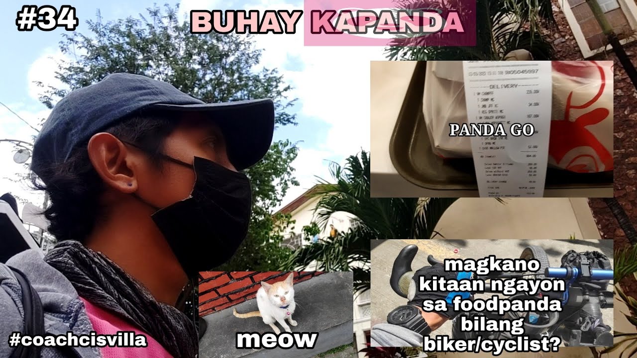 FOODPANDA BUHAY KAPANDA VLOGS 34 MAGKANO ANG KITA SA FOODPANDA BIKER ...
