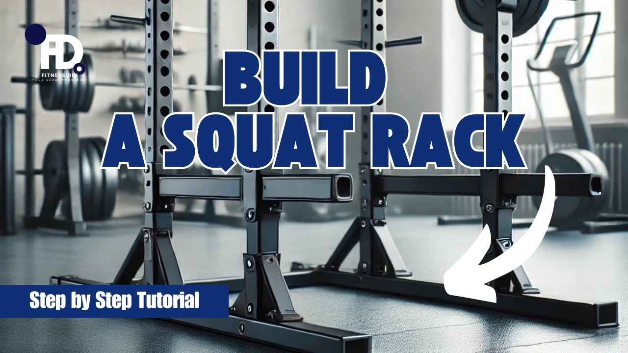 How to Build a Squat Rack - YouTube